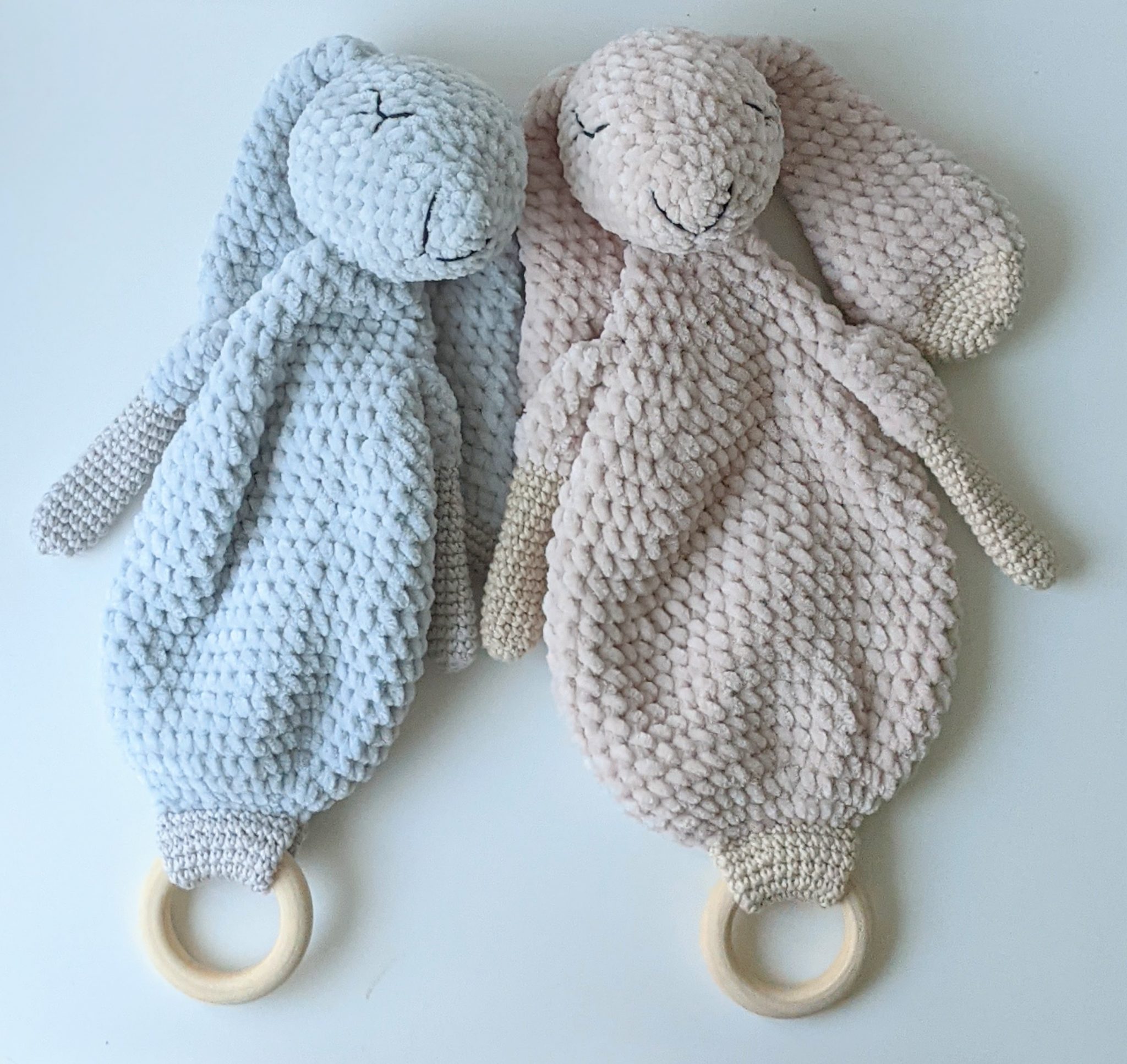 Bunny Comforter & Teether Pattern – Olives Toy Box