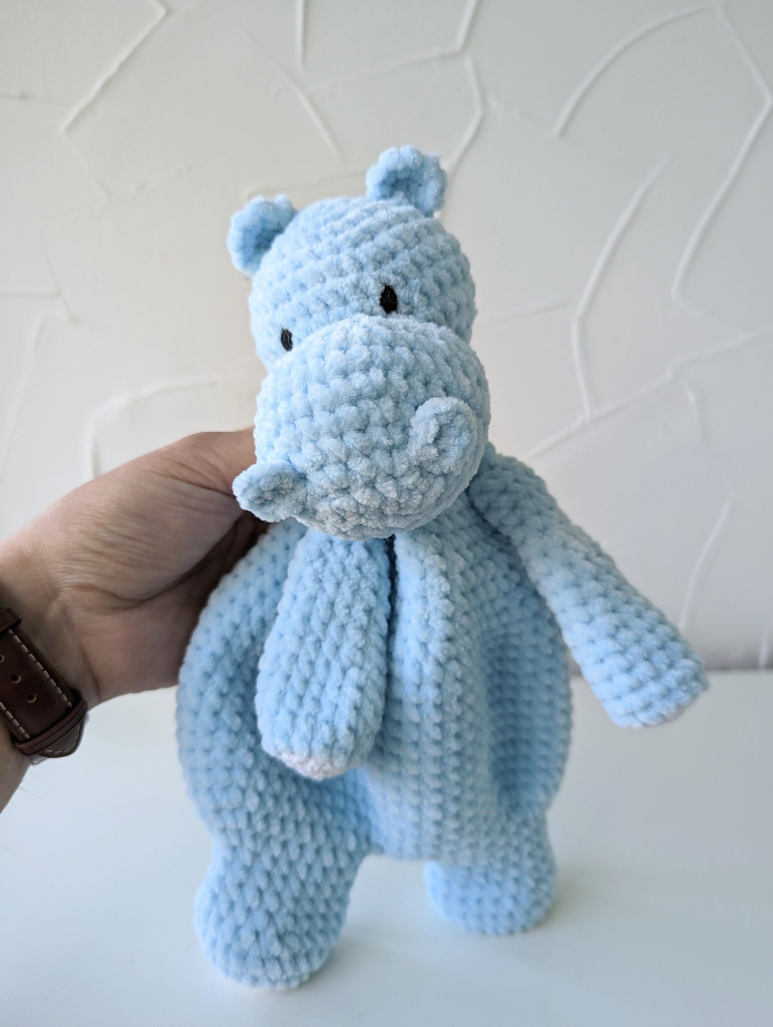 Hippo Comforter Pattern – Olives Toy Box