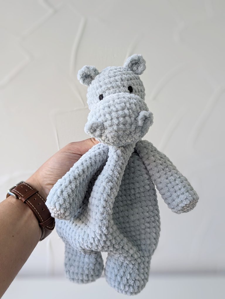 Hippo Comforter Pattern – Olives Toy Box